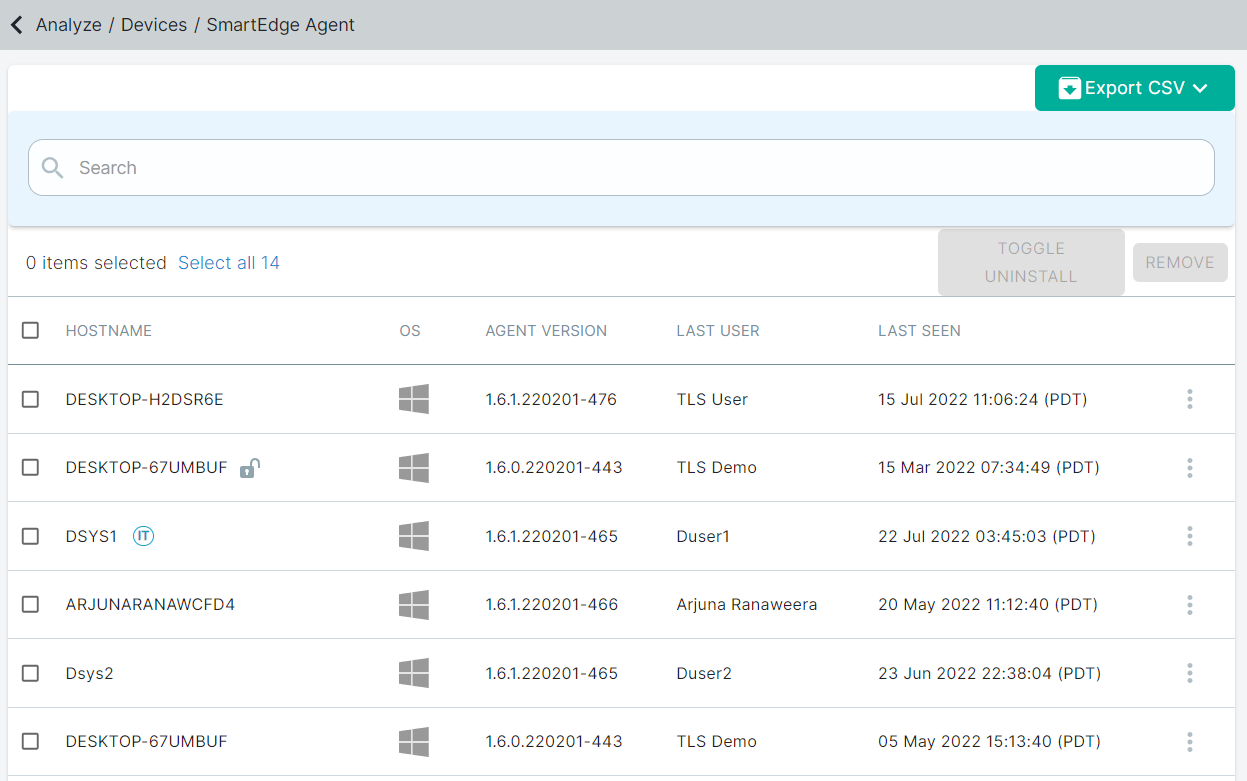 Controlling uninstall capability
